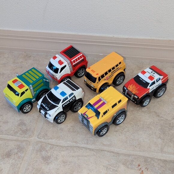 Kid Galaxy | Toys | 6 Soft Trucks For Small Children Euc A Very Nice ...